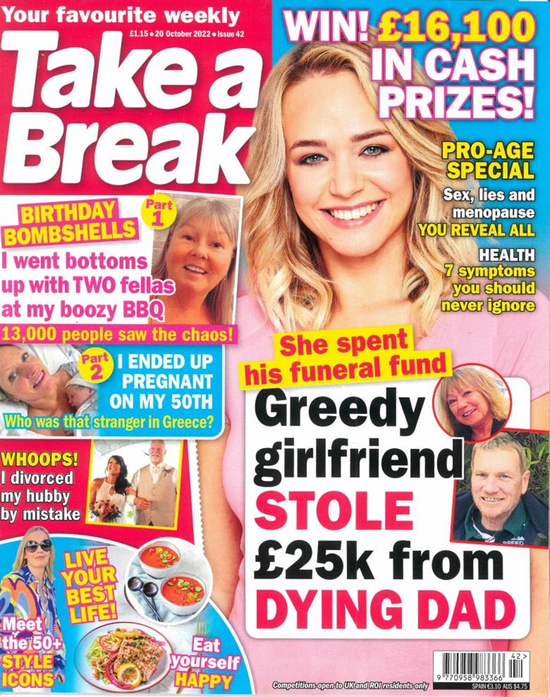Take a Break Magazine Subscription