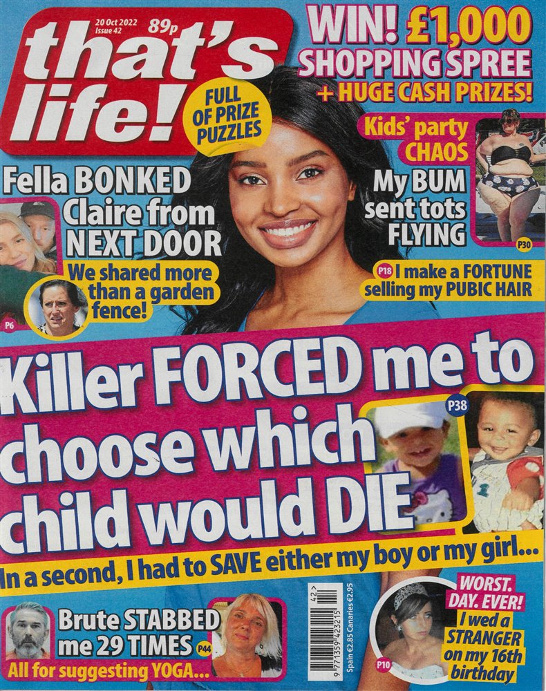 Thats Life Magazine Subscription