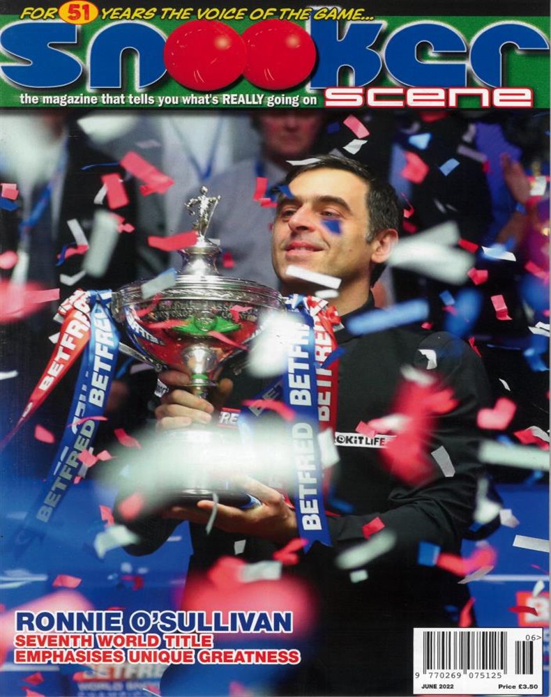 Snooker Scene Magazine Subscription