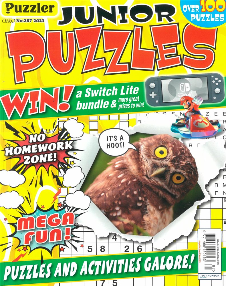 Junior Puzzles Magazine Subscription