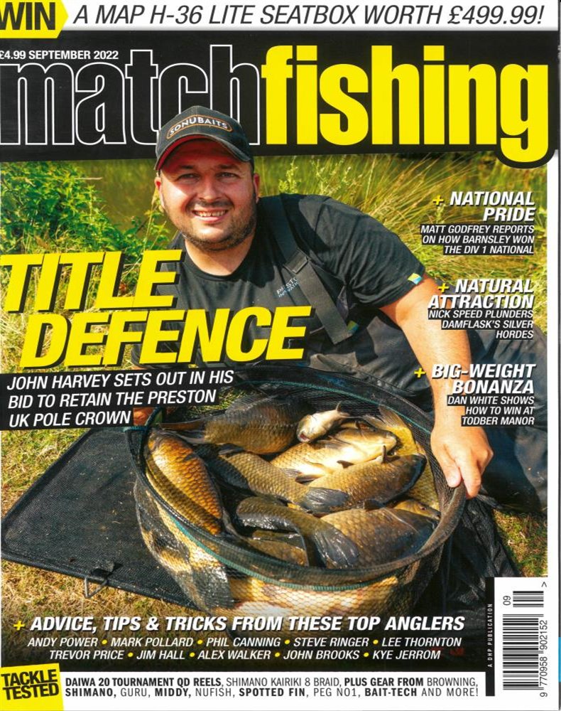 Match Fishing Magazine Subscription
