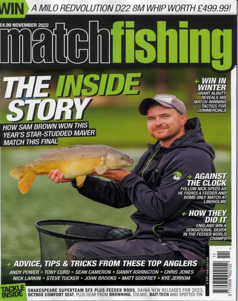 Match Fishing Magazine Subscription