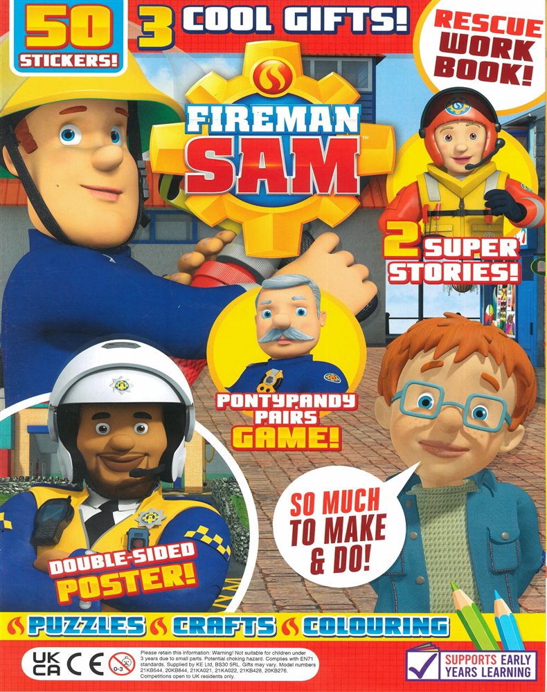 Fireman Sam Magazine Subscription