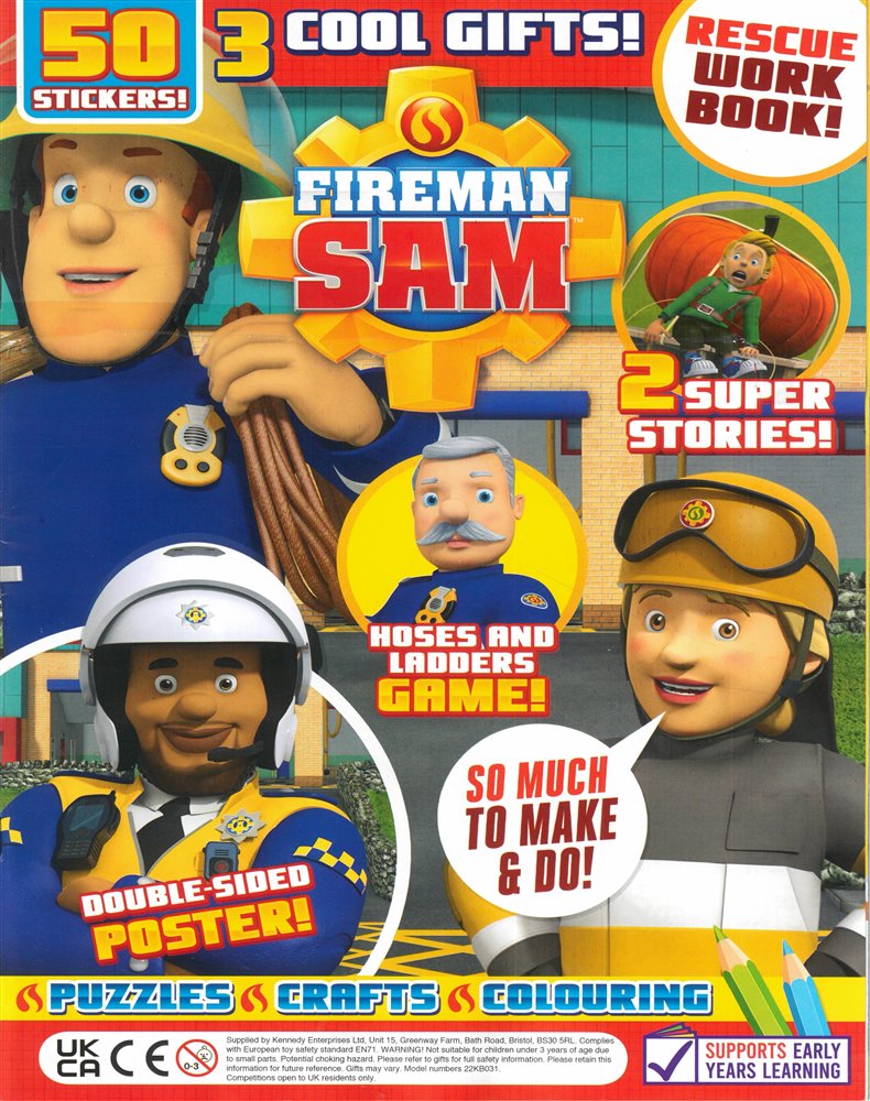Fireman Sam Magazine Subscription