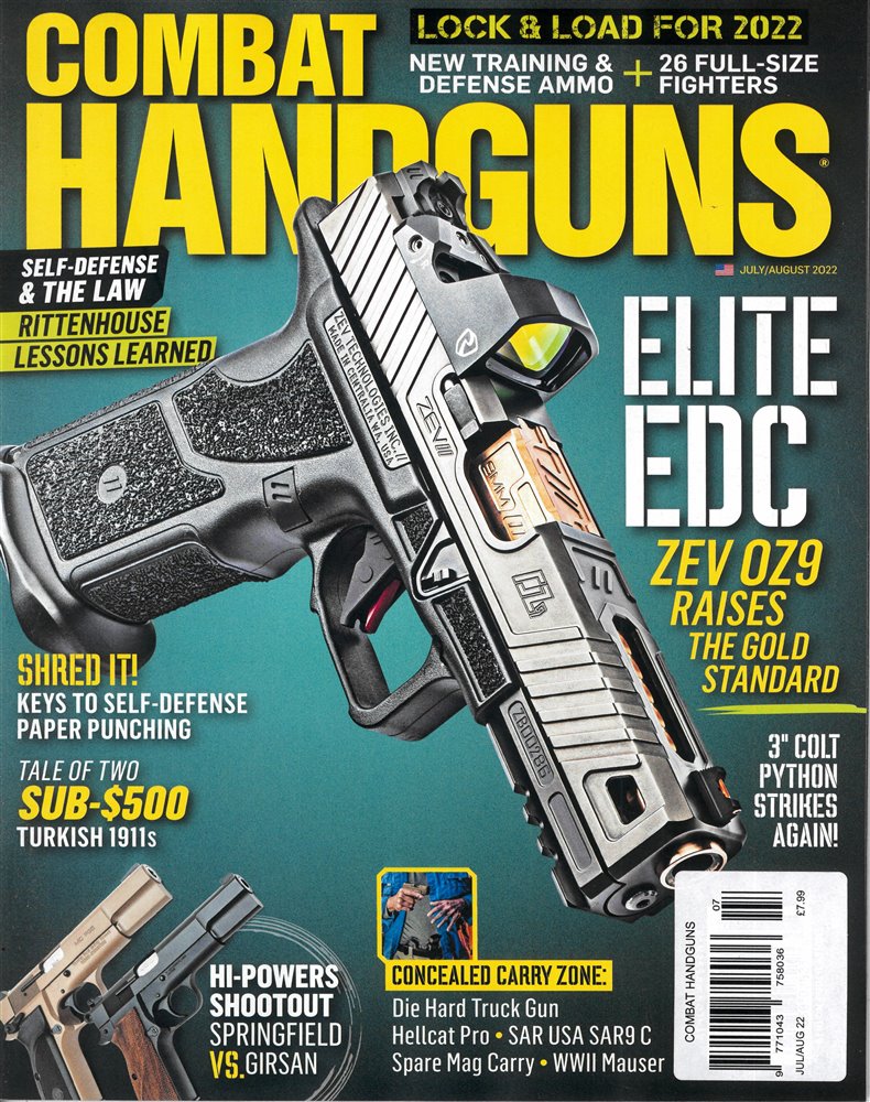 Combat Handguns Magazine Subscription