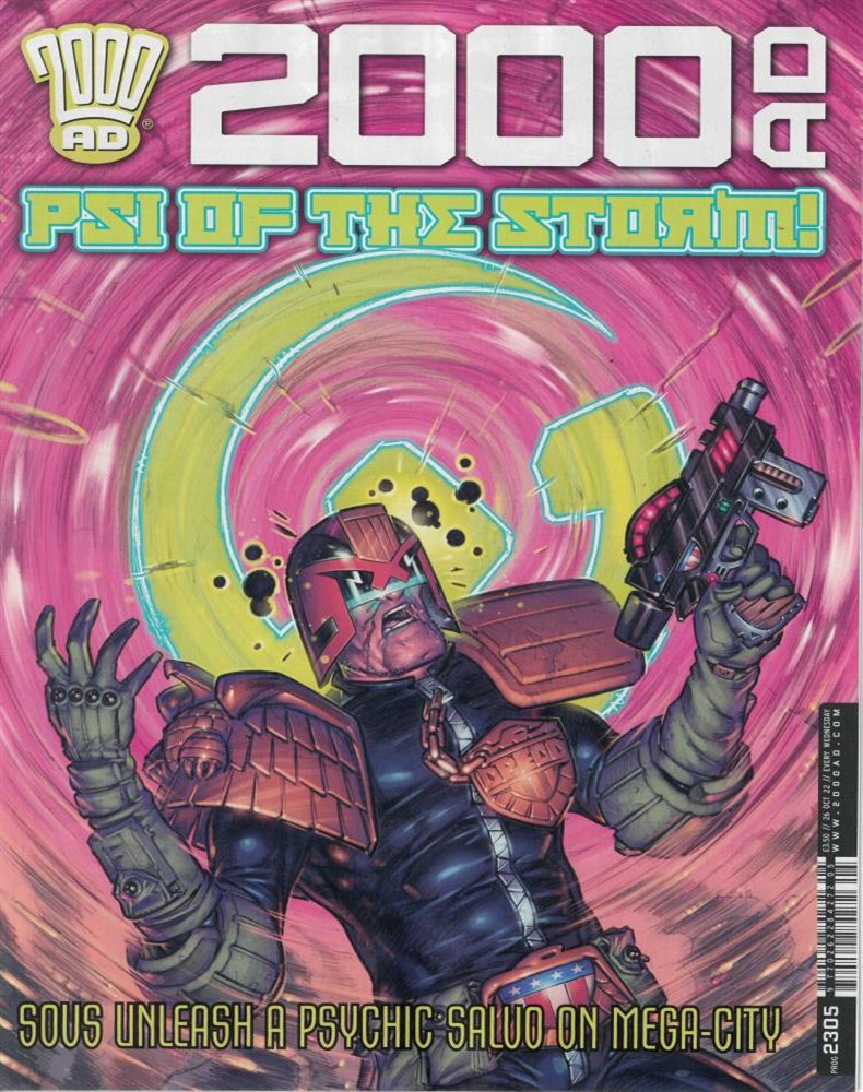 2000 AD Weekly Magazine Subscription