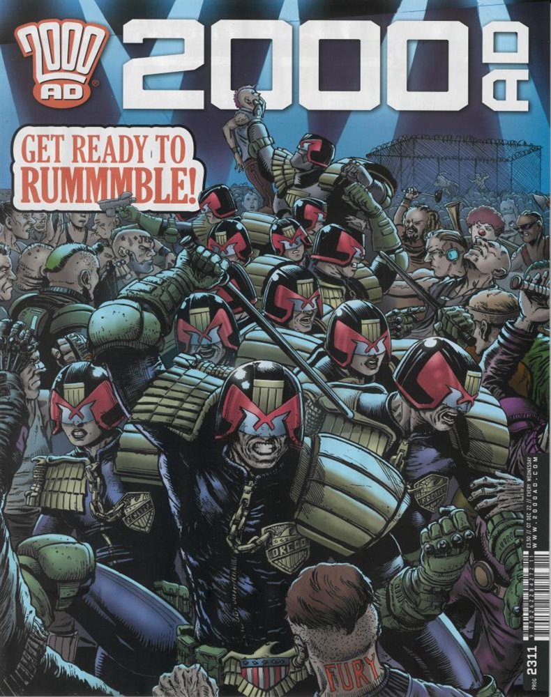 2000 AD Weekly Magazine Subscription