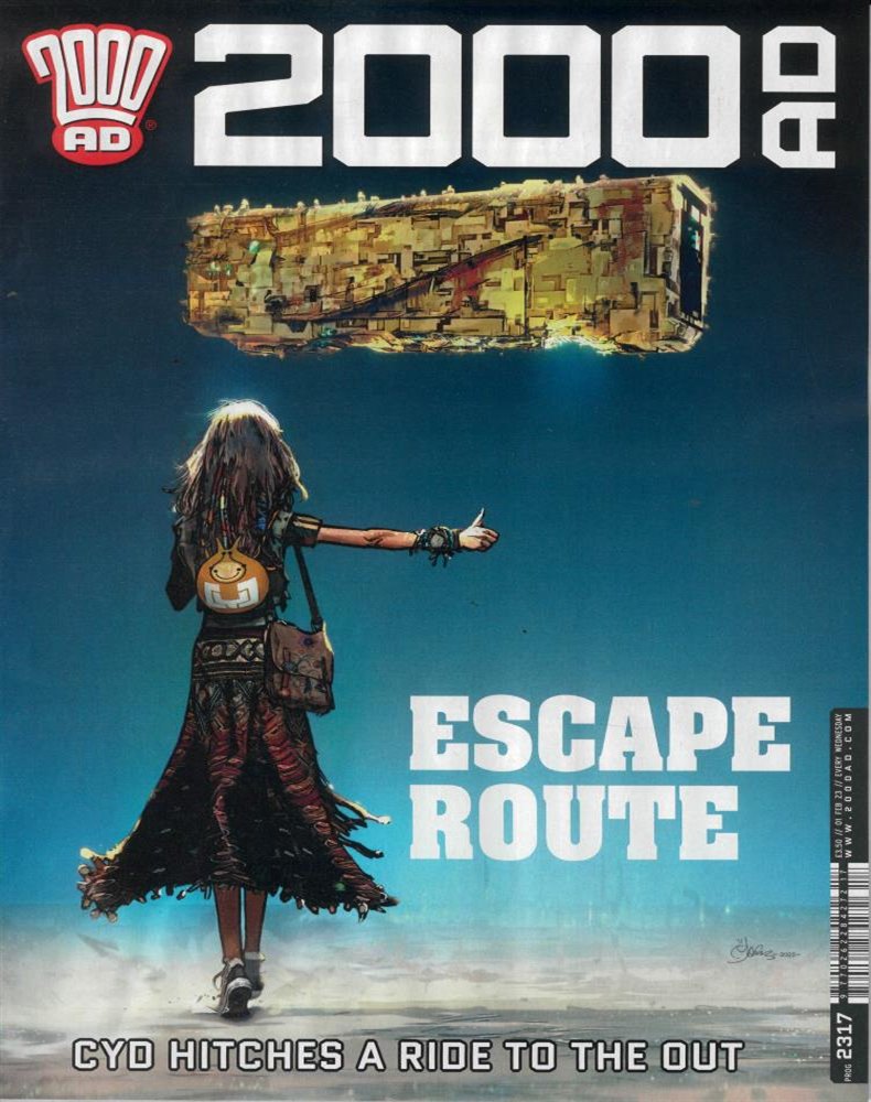 2000 AD Weekly Magazine Subscription