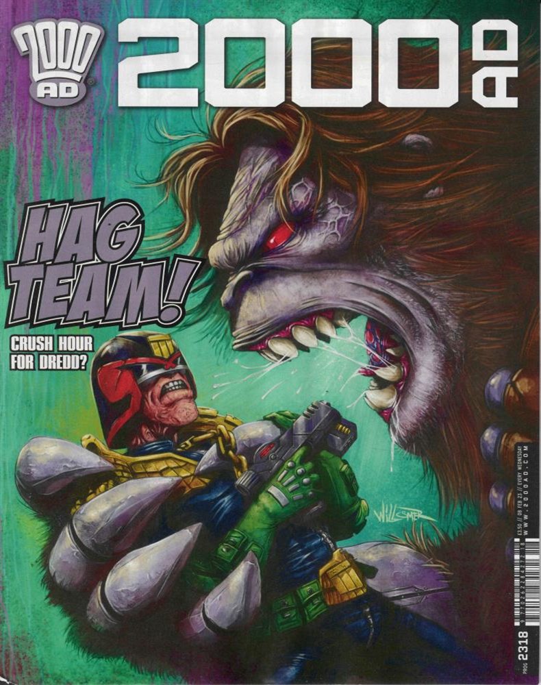 2000 AD Weekly Magazine Subscription