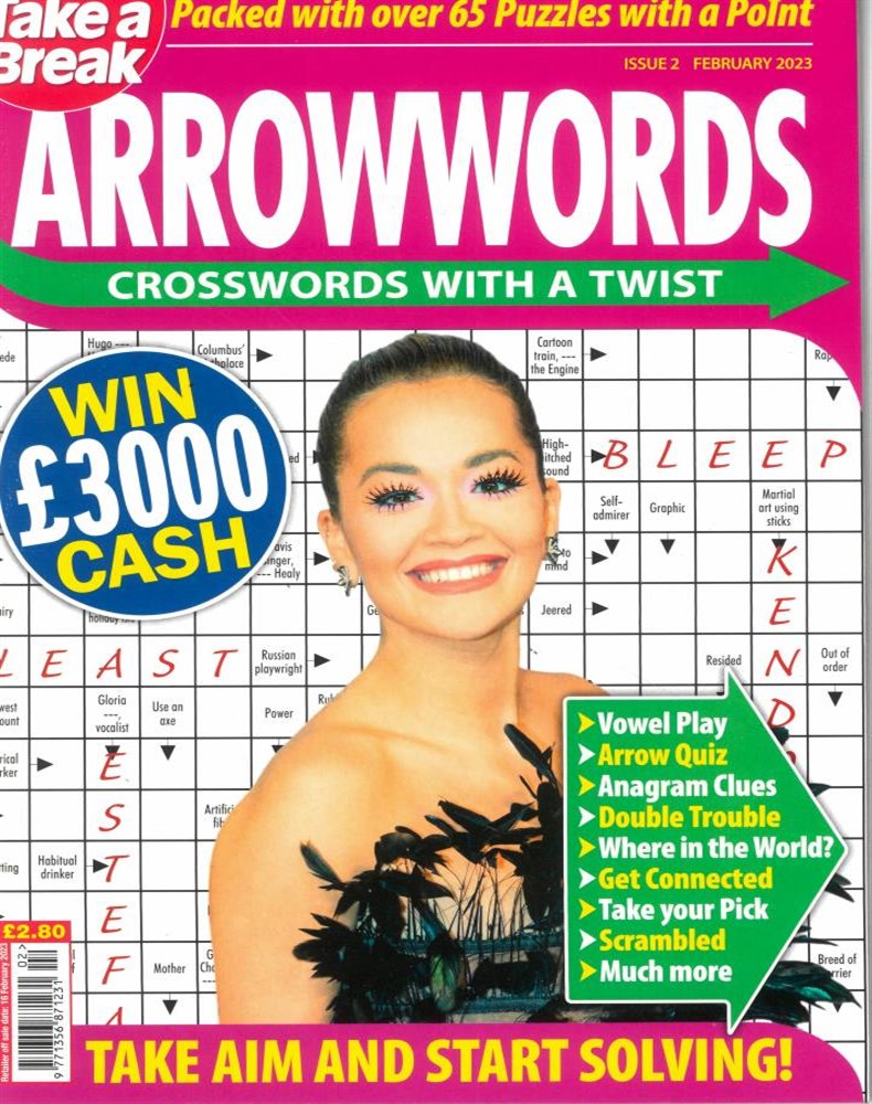Take A Break Arrowwords Magazine Subscription