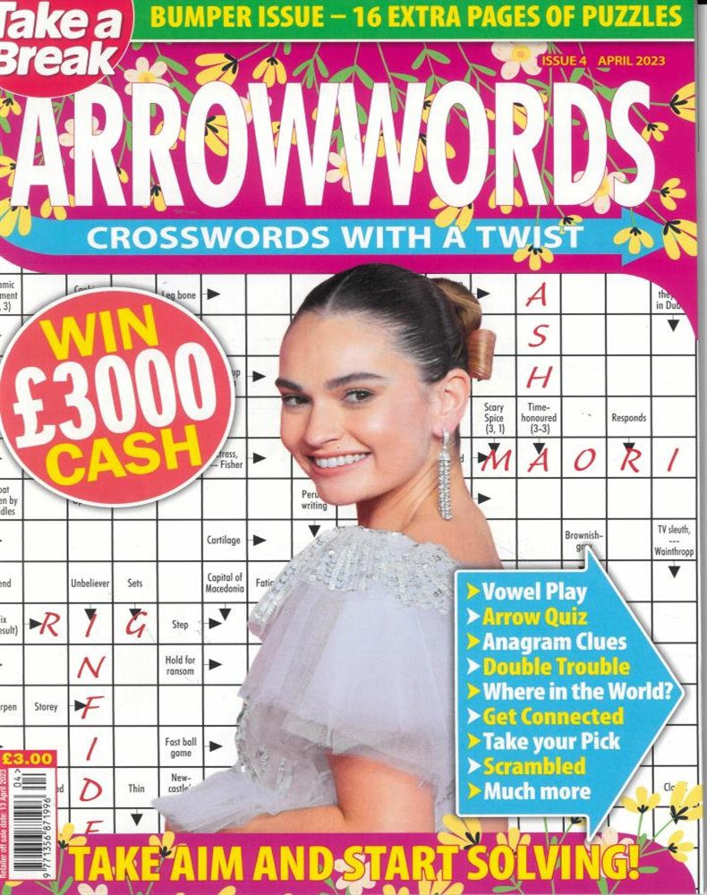 Take A Break Arrowwords Magazine Subscription