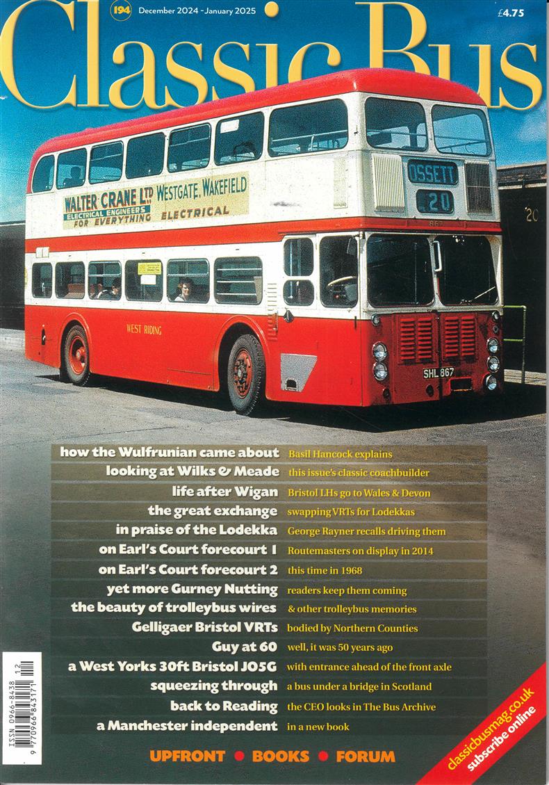 Classic Bus Magazine Subscription