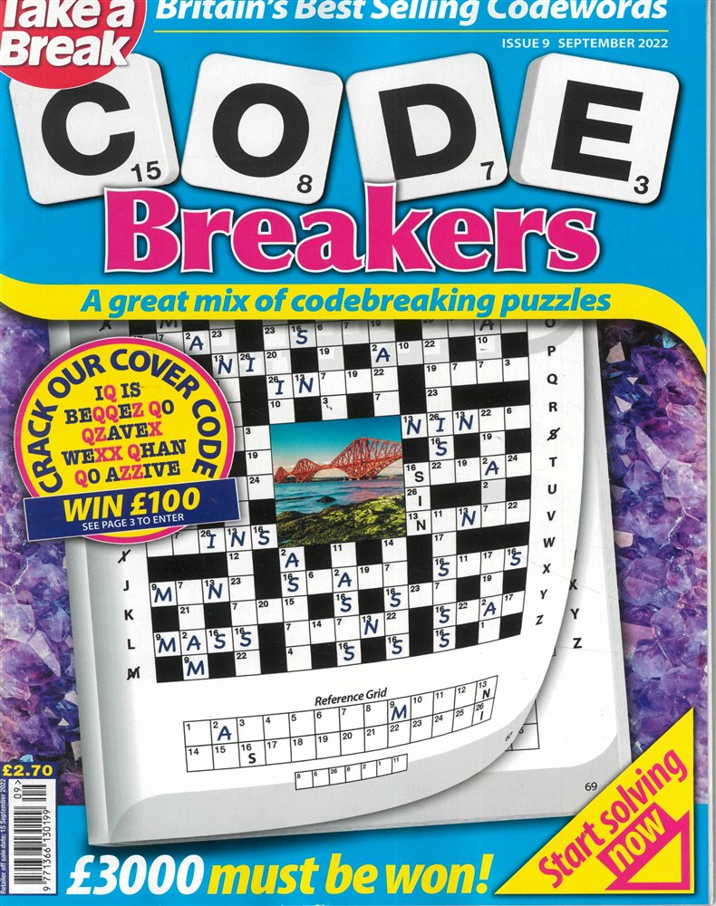 Take a Break Codebreakers Magazine Subscription