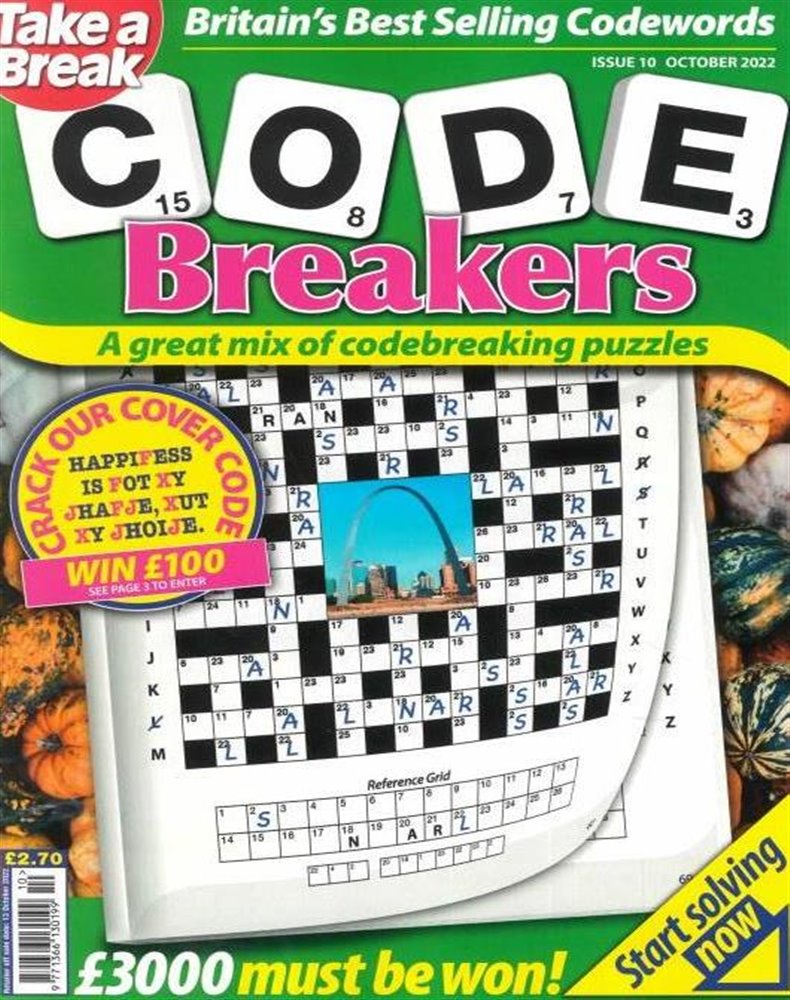 Take a Break Codebreakers Magazine Subscription