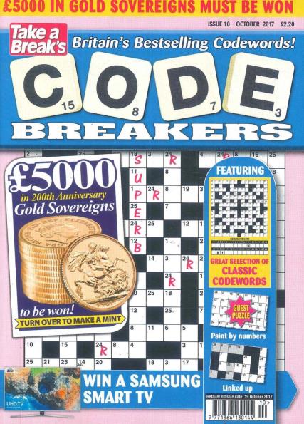Take a Break Codebreakers Magazine Subscription