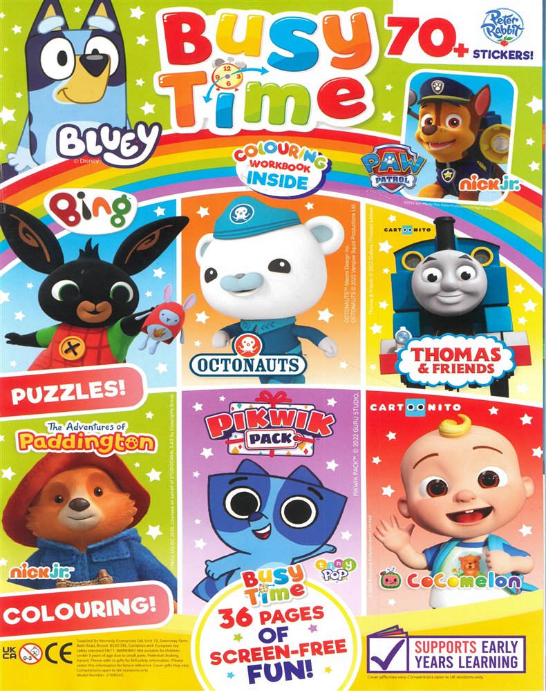 Busy Time Magazine Subscription