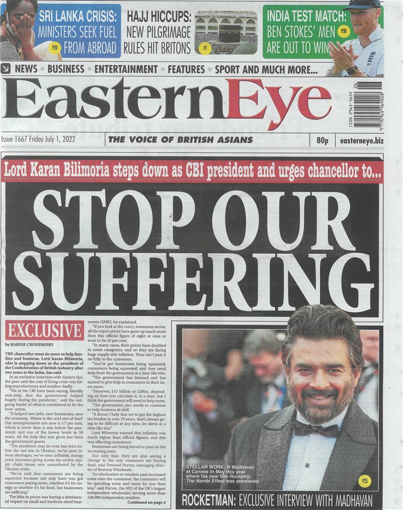 Eastern Eye Magazine Subscription