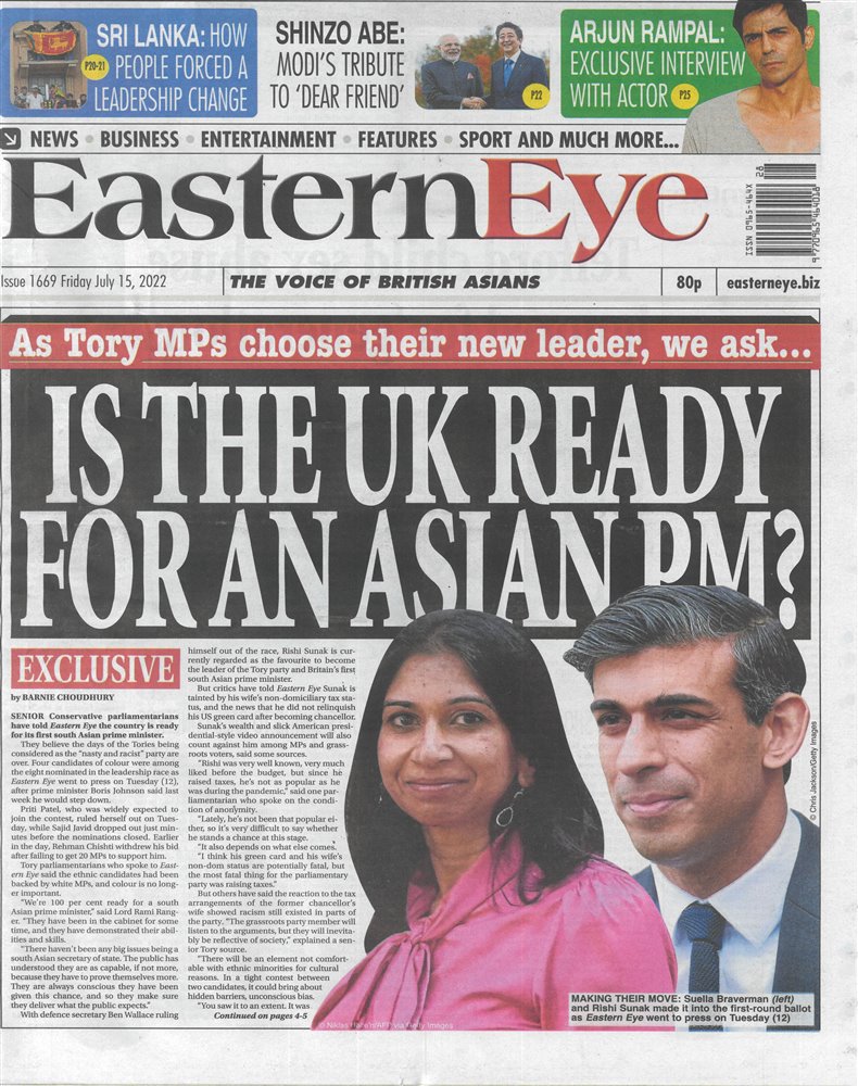 Eastern Eye Magazine Subscription