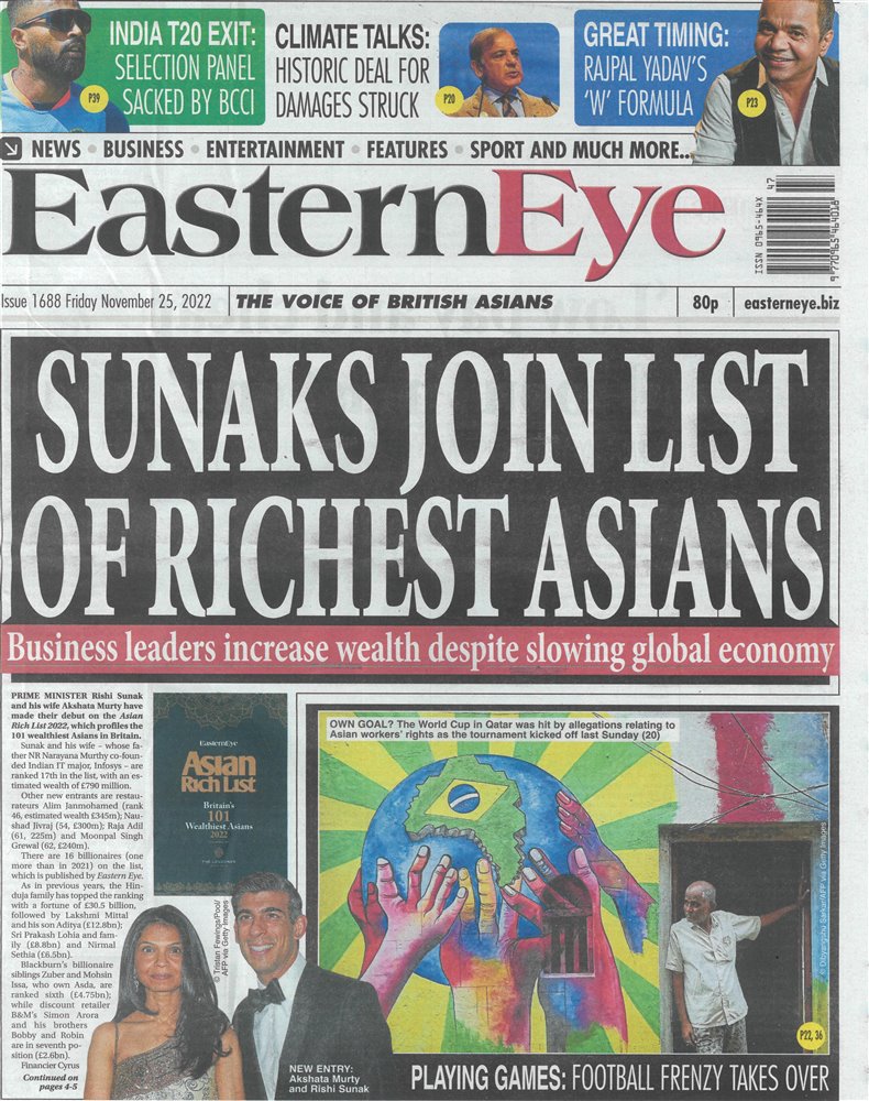 Eastern Eye Magazine Subscription