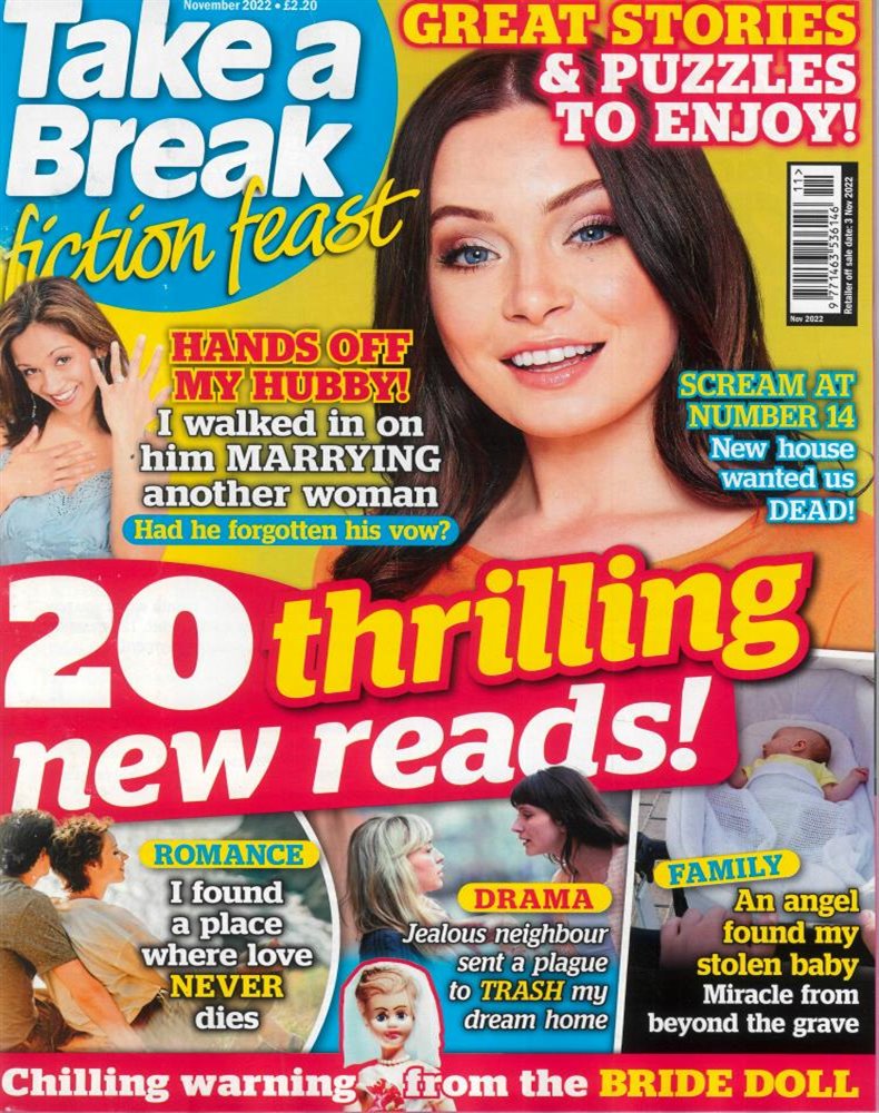 Take A Break Fiction Feast Magazine Subscription