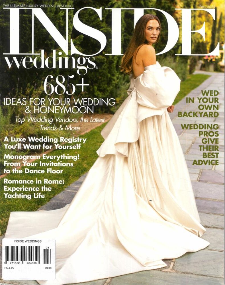 Inside Weddings Magazine Subscription