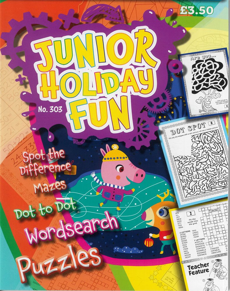 Junior Holiday Fun Magazine Subscription