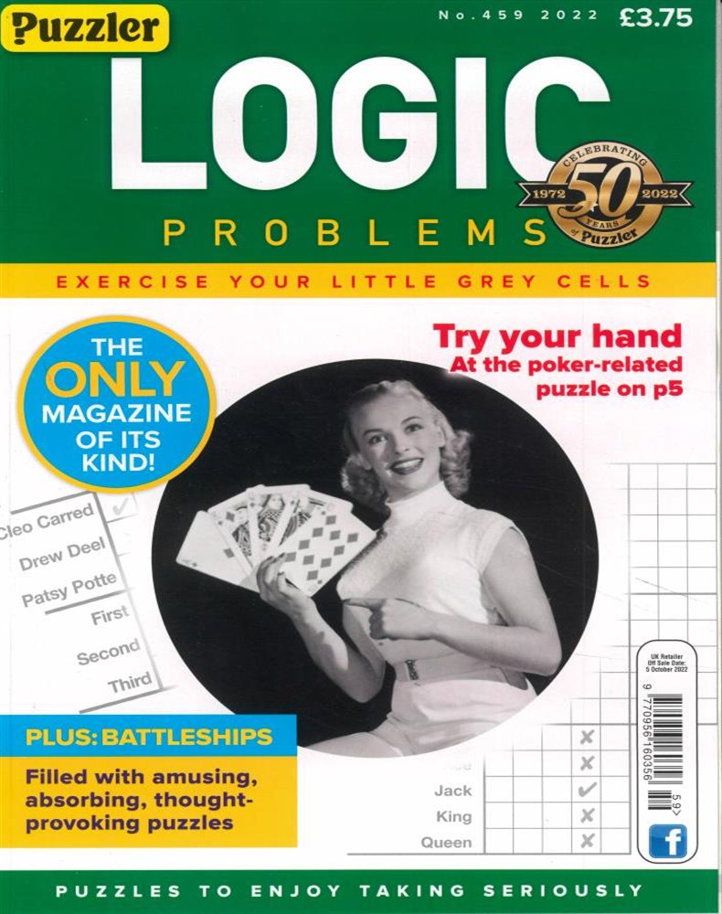 Logic Problems Magazine Subscription