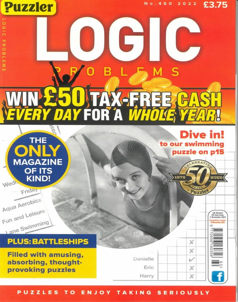 Logic Problems Magazine Subscription