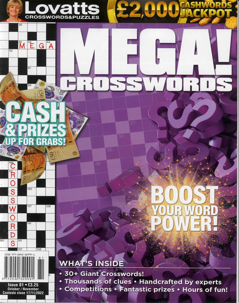 Lovatts Mega Crosswords Magazine Subscription