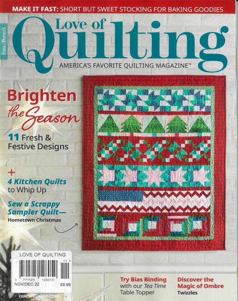 Love Of Quilting Magazine Subscription