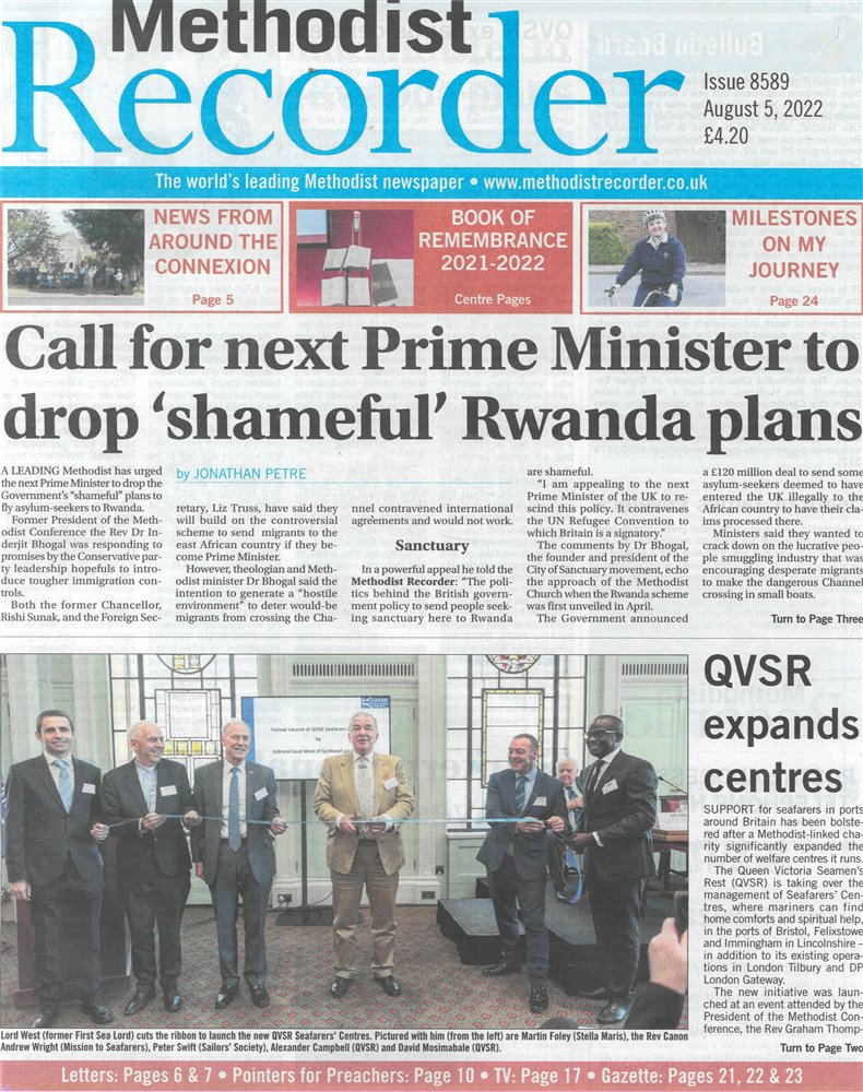 Methodist Recorder Magazine Subscription