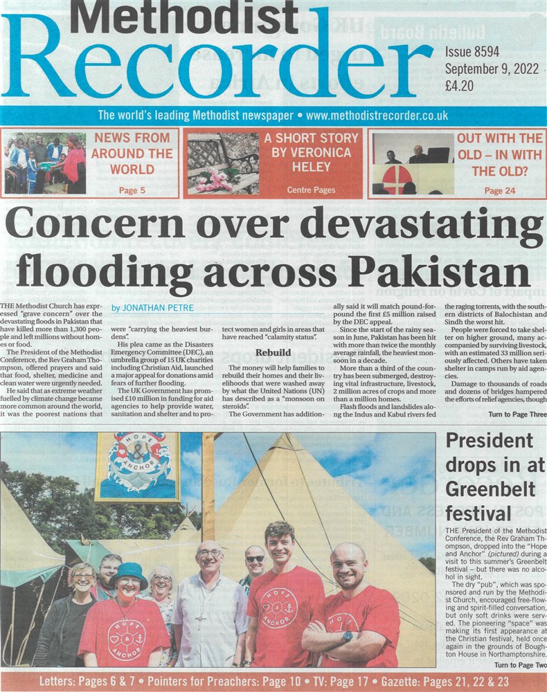 Methodist Recorder Magazine Subscription