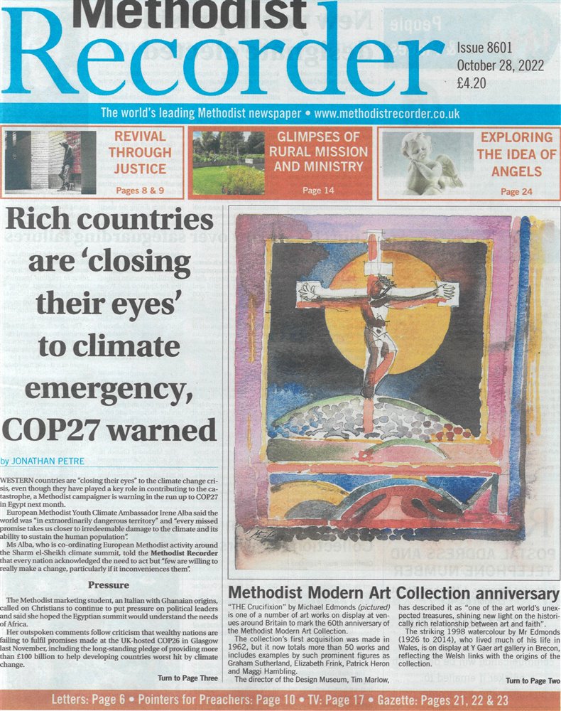 Methodist Recorder Magazine Subscription