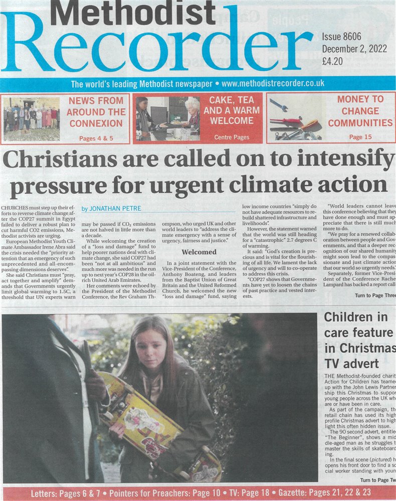 Methodist Recorder Magazine Subscription