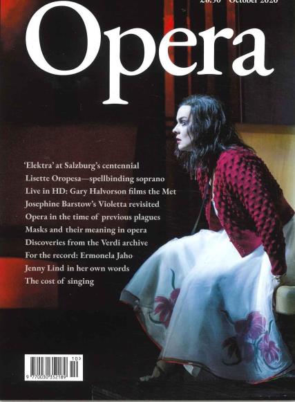 Opera Magazine Subscription