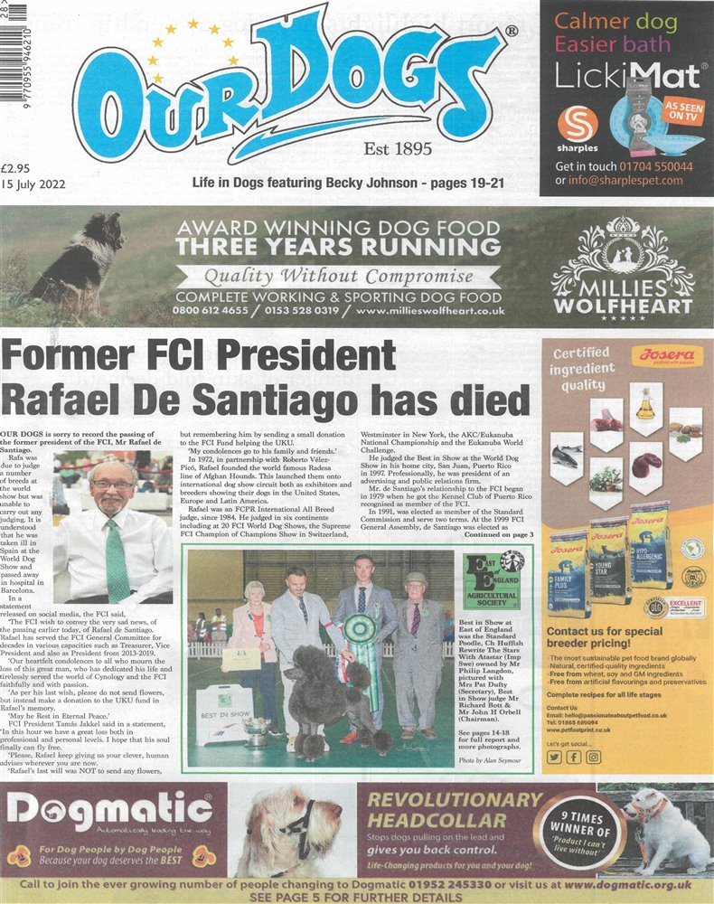 Our Dogs Magazine Subscription