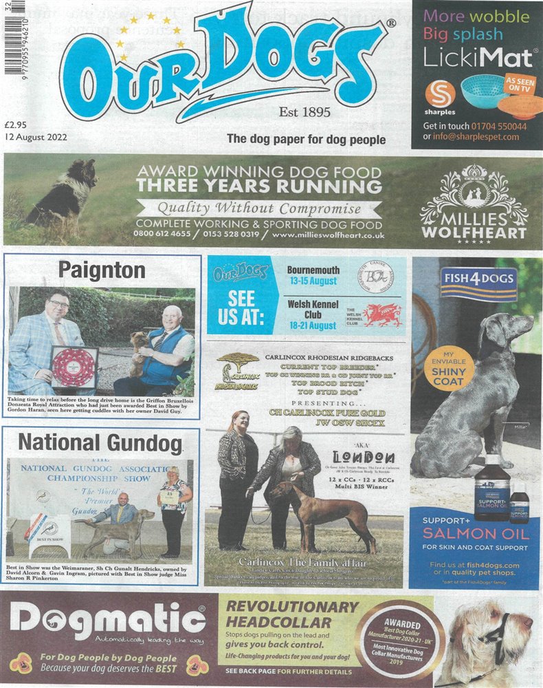 Our Dogs Magazine Subscription