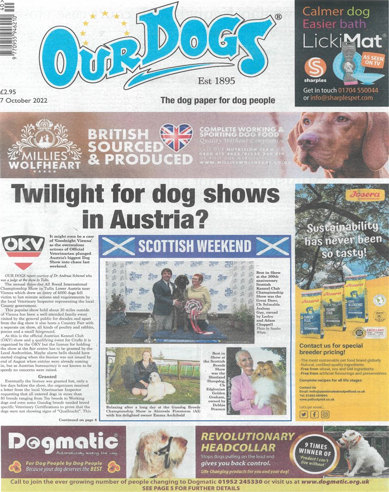 Our Dogs Magazine Subscription