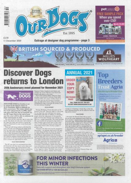 Our Dogs Magazine Subscription