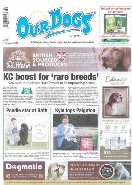 Our Dogs Magazine Subscription