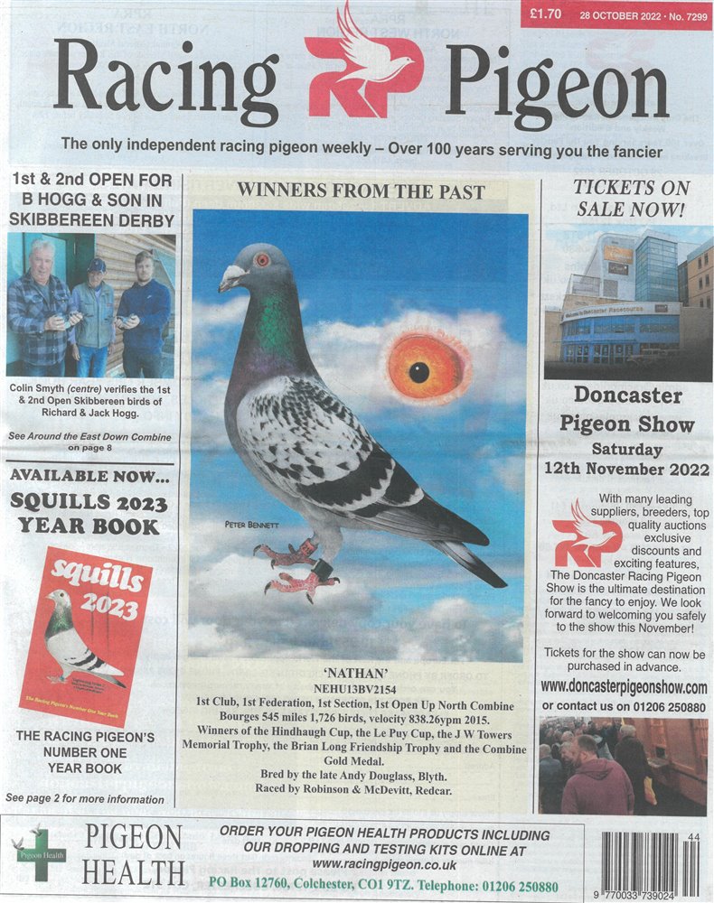 Racing Pigeon Magazine Subscription