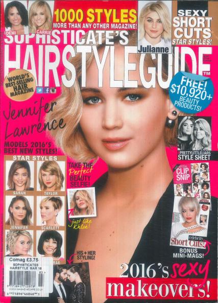 Sophisticate's Hairstyle Guide Magazine at Unique Magazines, magazine ...