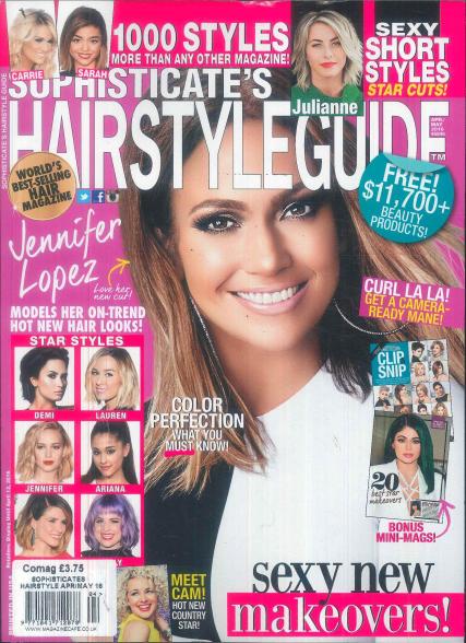 Sophisticate's Hairstyle Guide Magazine at Unique Magazines, magazine ...