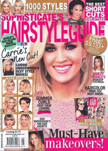 Sophisticate's Hairstyle Guide Magazine at Unique Magazines, magazine ...