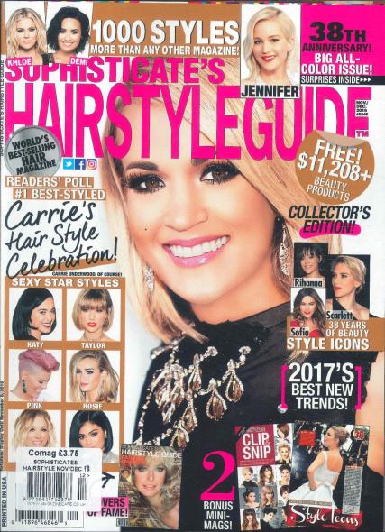 Sophisticate's Hairstyle Guide Magazine at Unique Magazines, magazine ...
