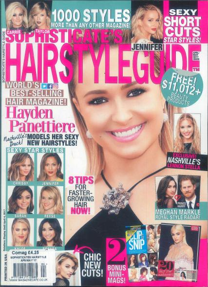 Sophisticate's Hairstyle Guide Magazine at Unique Magazines, magazine ...