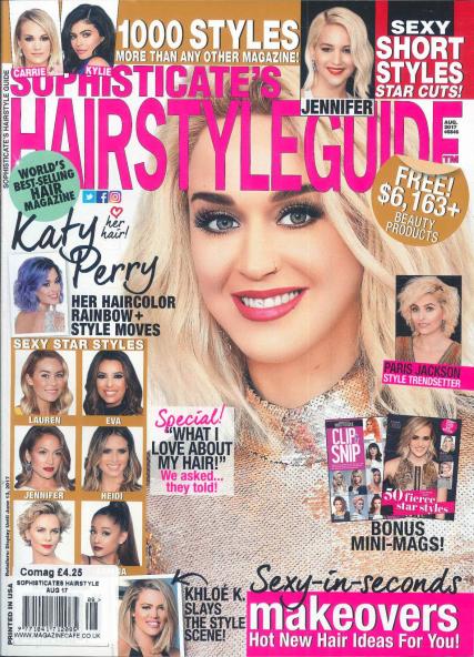 Sophisticate's Hairstyle Guide Magazine at Unique Magazines, magazine ...