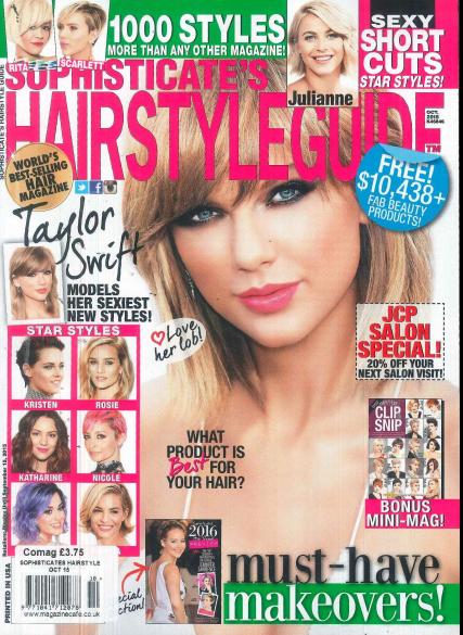 Sophisticate's Hairstyle Guide Magazine at Unique Magazines, magazine ...