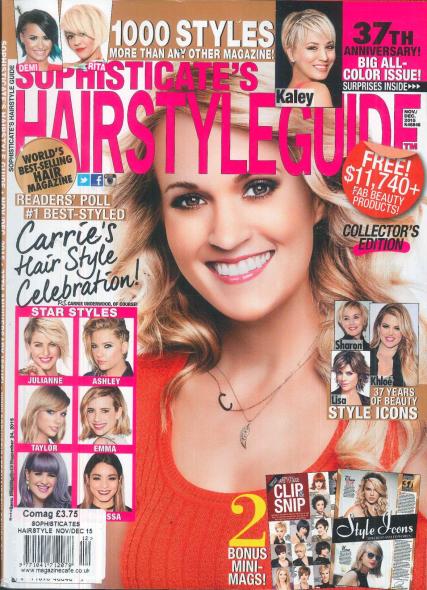Sophisticate's Hairstyle Guide Magazine at Unique Magazines, magazine ...