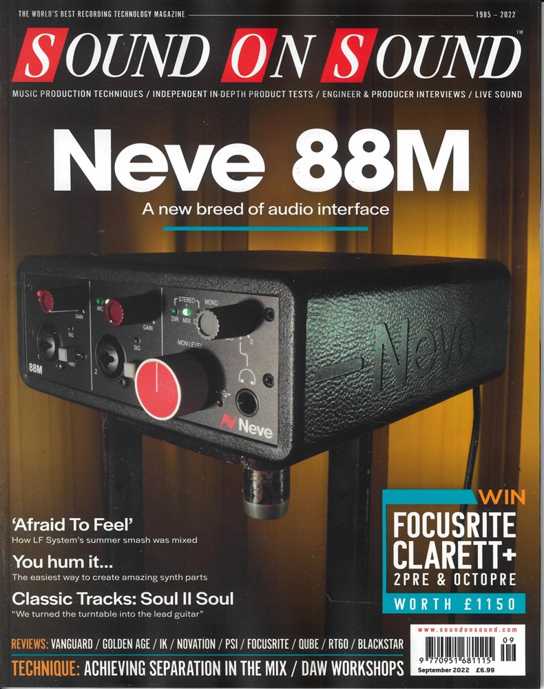 Sound On Sound Magazine Subscription